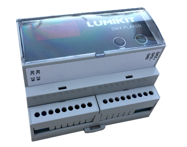 Lumikit: Player DMX 1 universo DIN